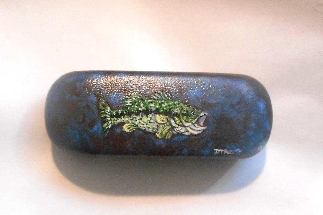 Sea Bass Fish Eyeglass Case, Protective Glasses Case, Fisherman Gift - Etsy
