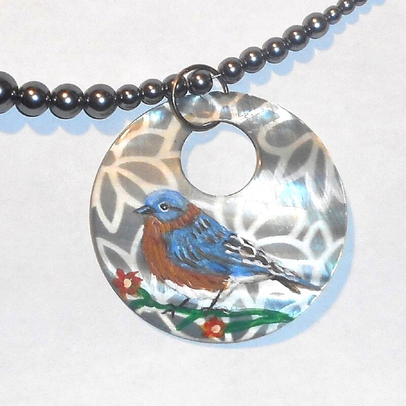 Bluebird Necklace - Etsy