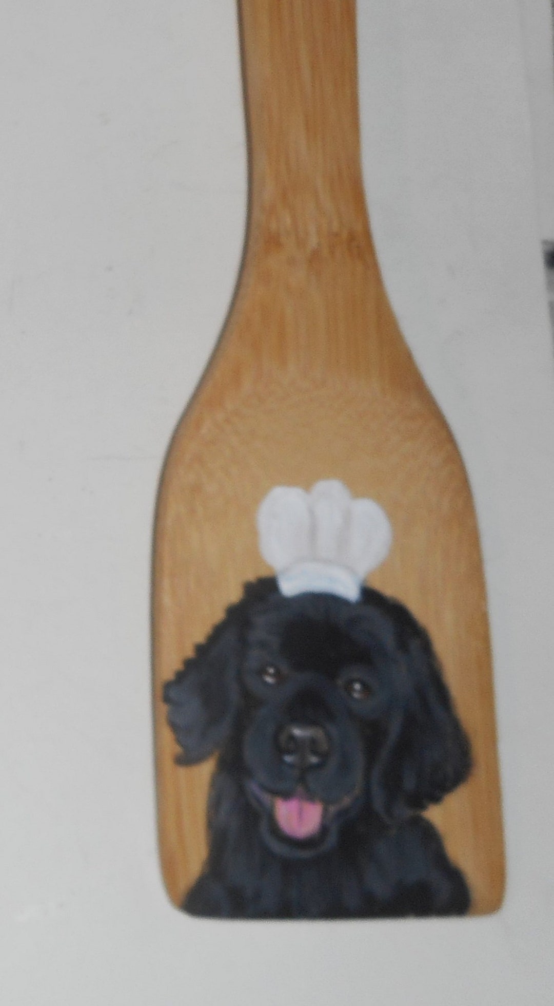 Newfoundland Dog Chef, Wooden Spoon, Kitchen Decor, Dog Person Gift - Etsy