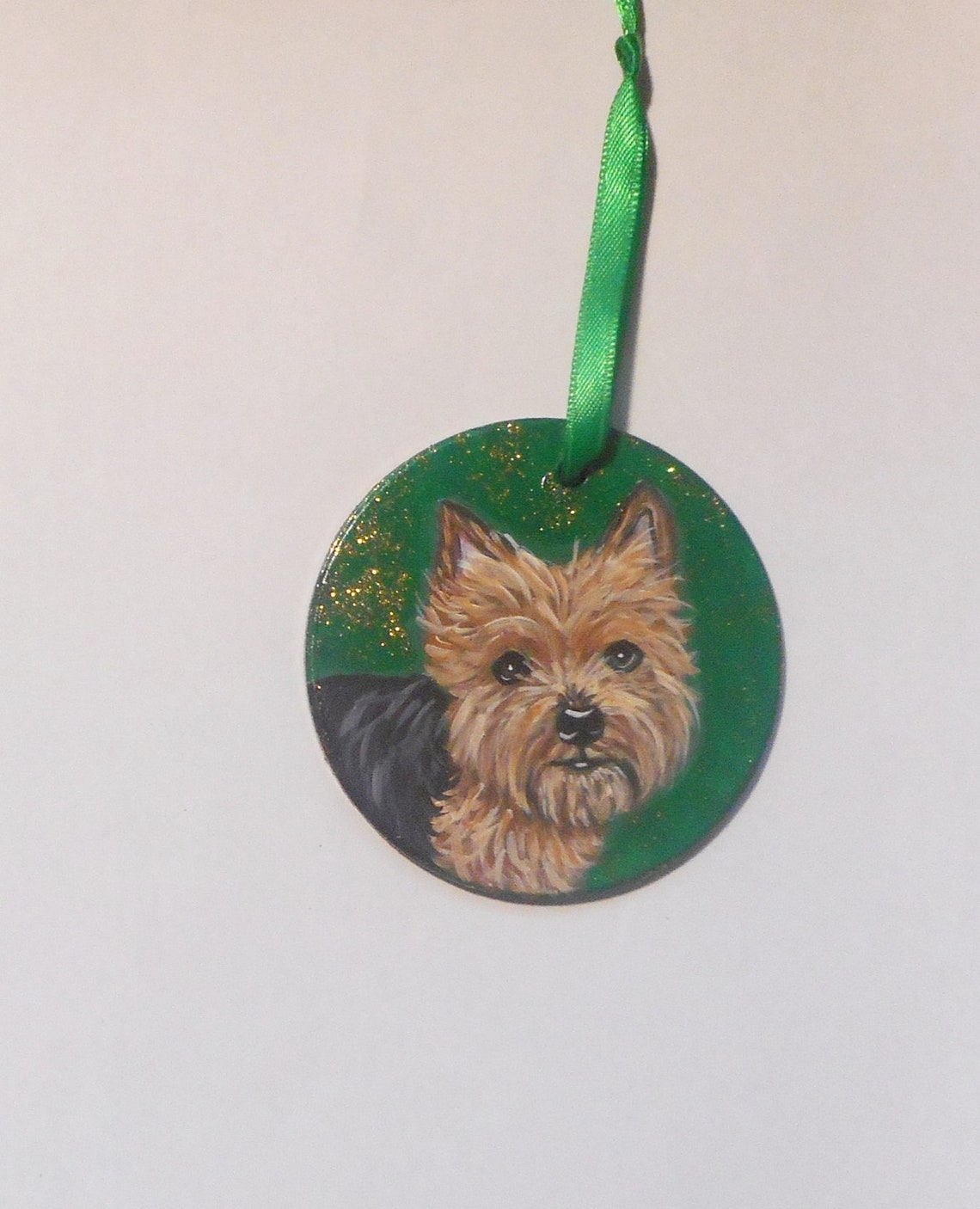 Yorkshire Terrier Yorkie Dog Christmas Ornament Decoration - Etsy