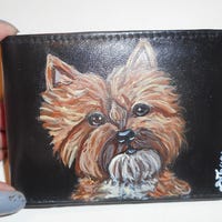Laser Engraved Welch Corgi Dog Breed Leather Checkbook Cover - Etsy