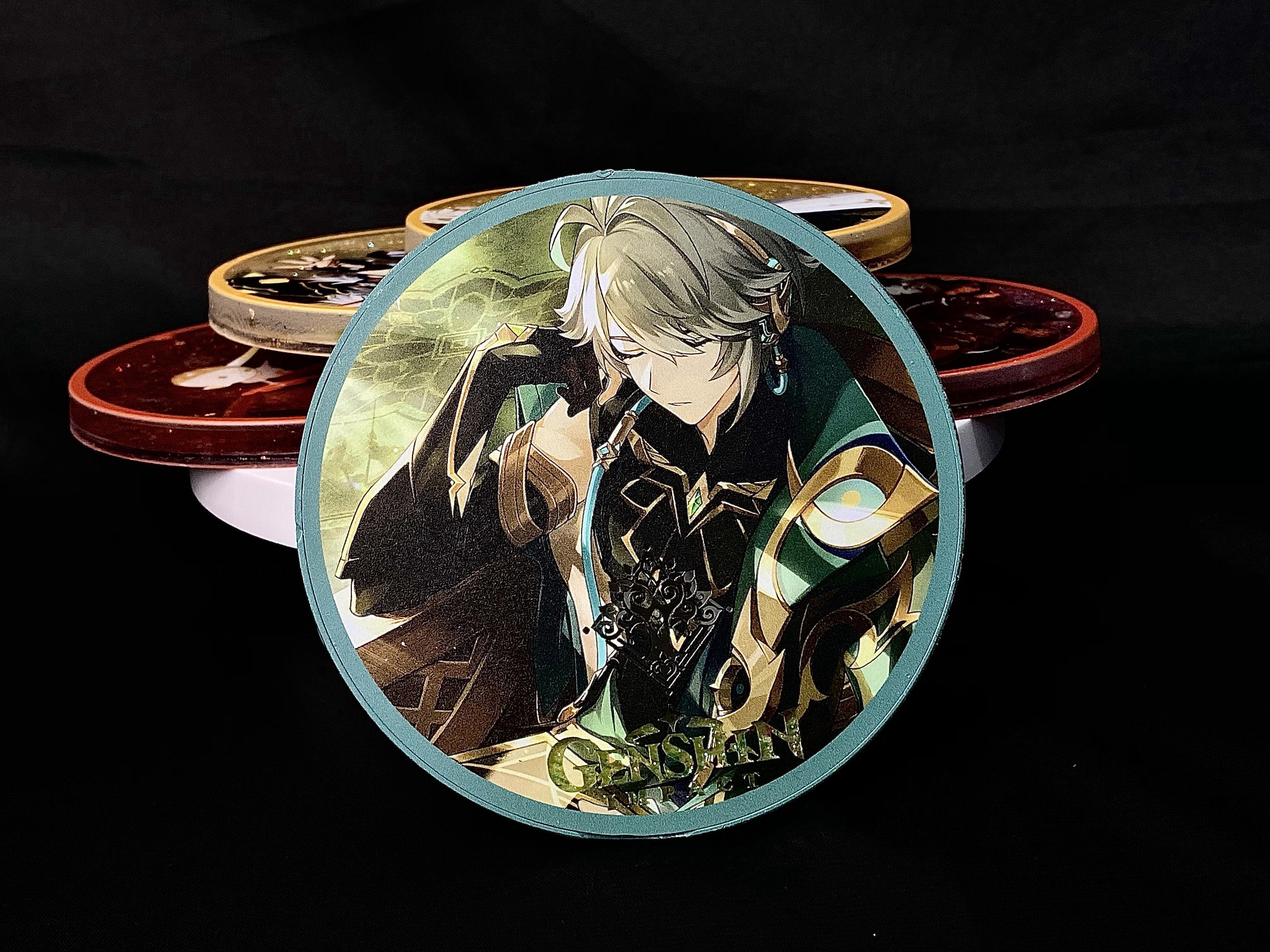 Genshin Coasters Gife Genshin Impact Coaster Gifts for Genshin Players ...