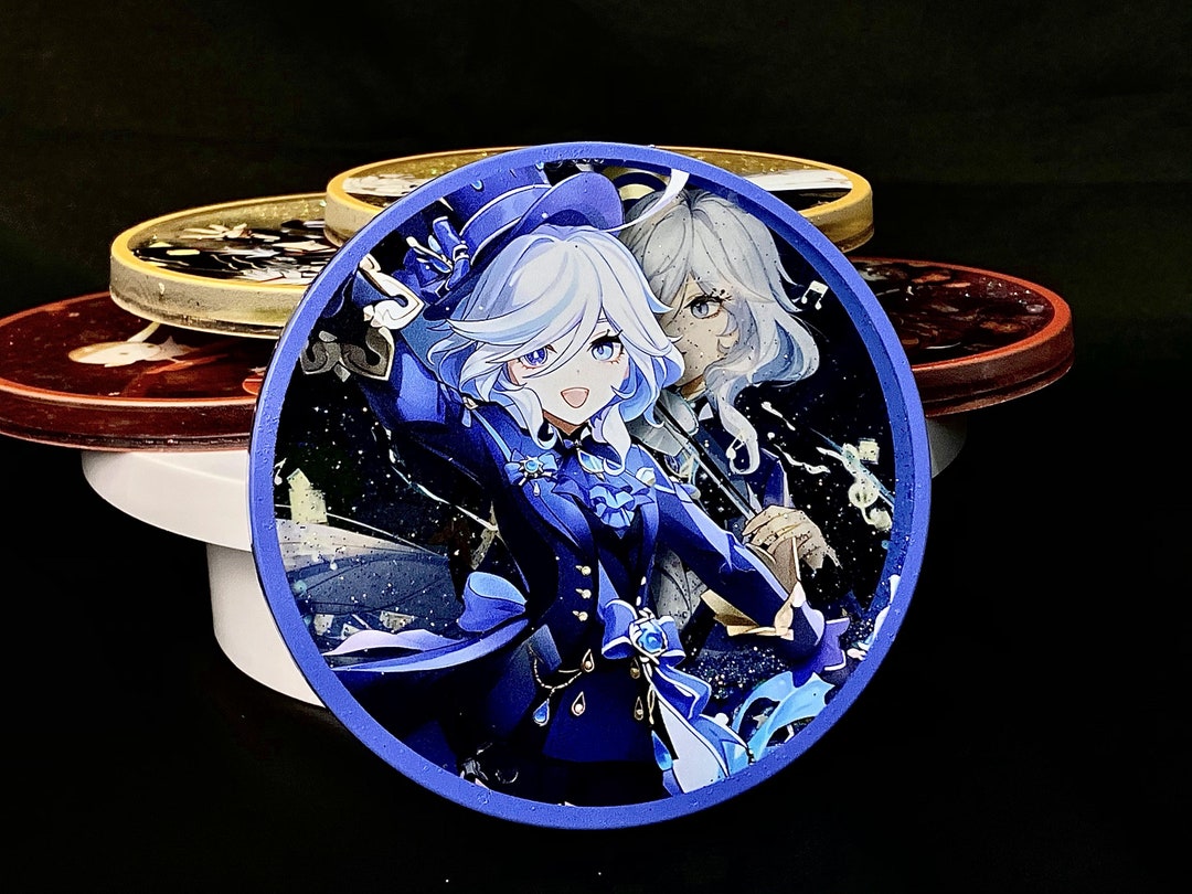 Genshin Coasters Gife Genshin Impact Coaster Gifts for Genshin Players ...