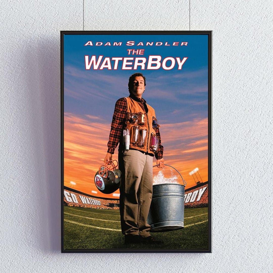 The Waterboy Movie Poster, 2024 High Quality Canvas Wall Art, Room ...