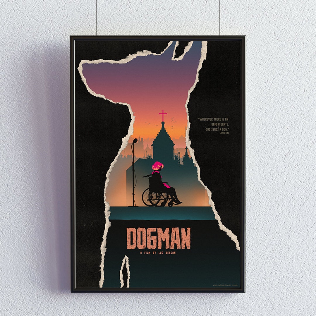 Dogman Movie Poster, 2024 High Quality Canvas Wall Art, Room Decor ...