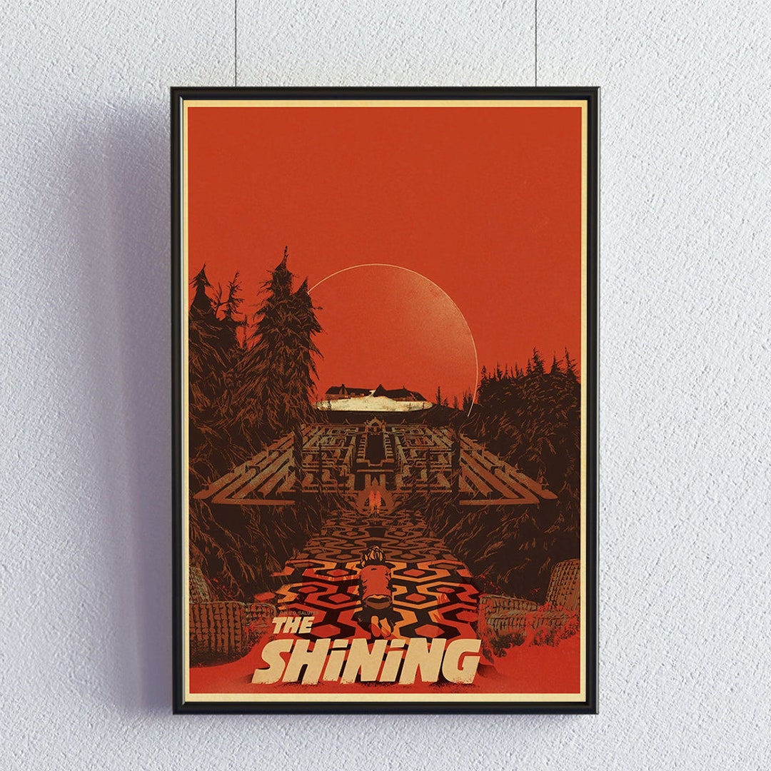 The Shining Movie Poster, 2024 High Quality Canvas Wall Art, Room Decor ...