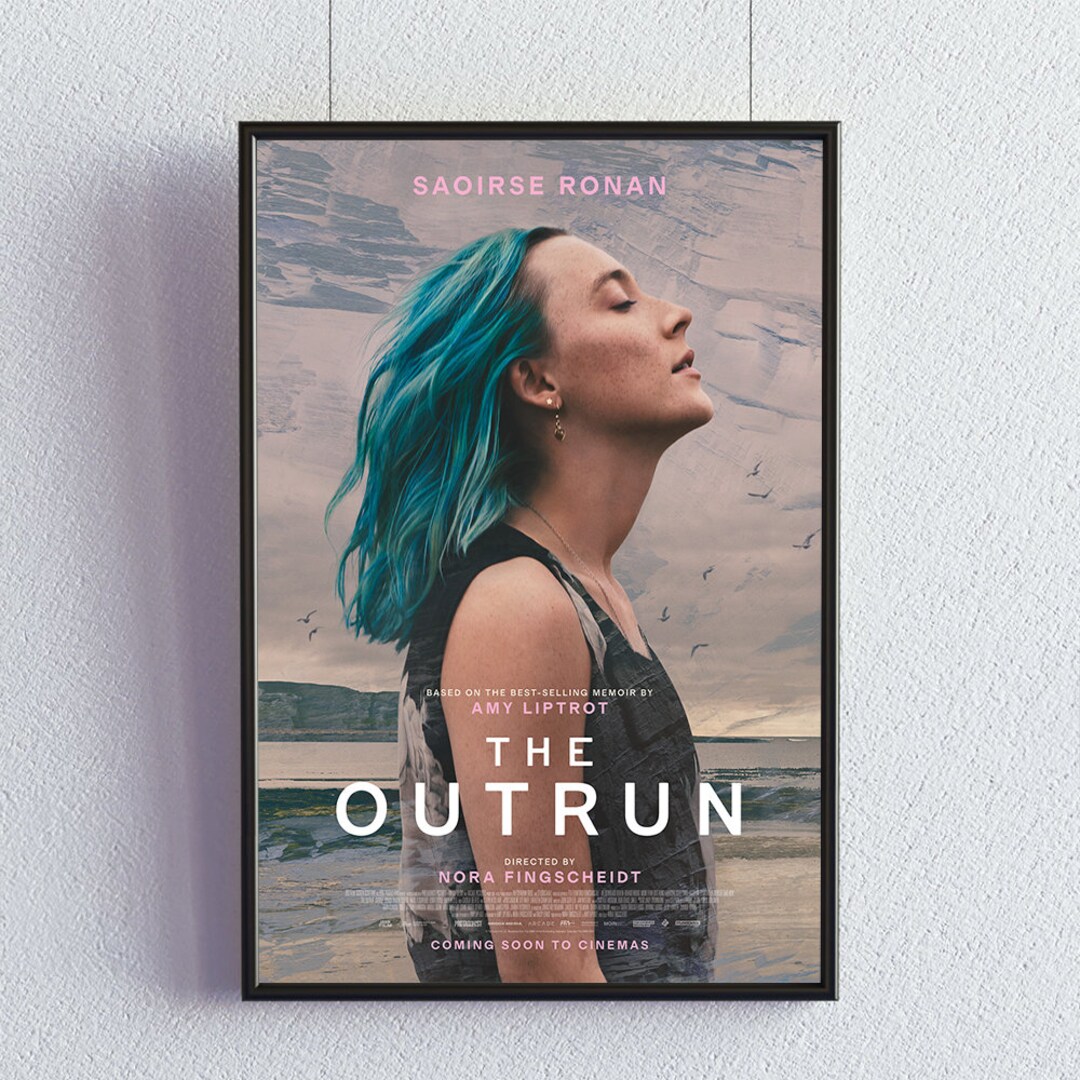 The Outrun Movie Poster, 2024 High Quality Canvas Wall Art, Room Decor ...