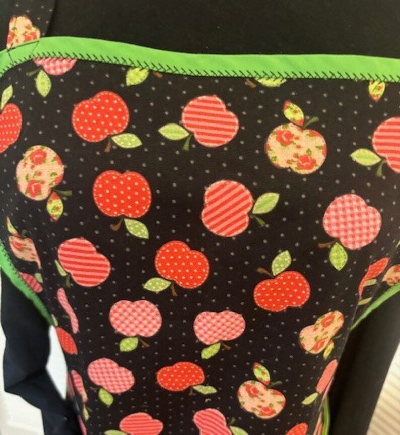 Cute Apple Apron Plus Size for Tall and Fluffy Gals. Just Marked Down ...