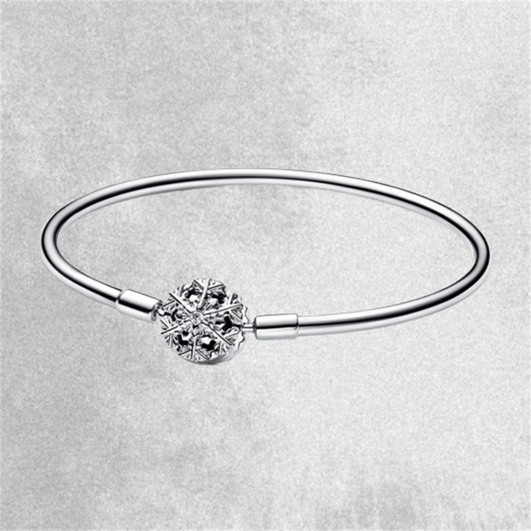 Pandora Asymmetric Star T-bar Snake Chain Bracelet, Handmade Everyday ...