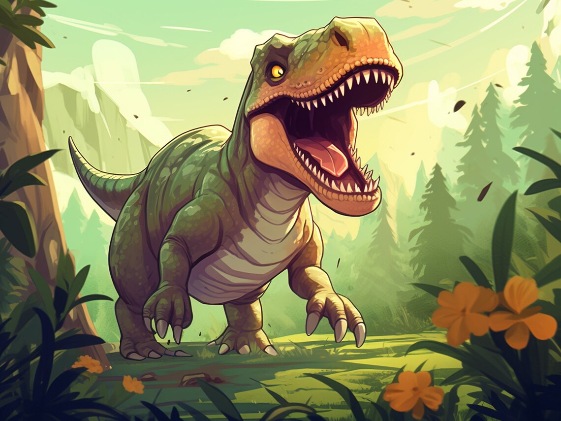 Prehistoric Panorama: Dynamic Dinosaur PNG Images for Mesozoic Artworks ...