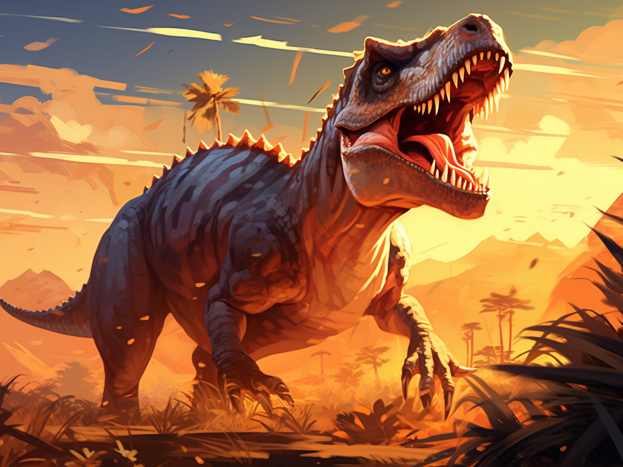 Prehistoric Panorama: Dynamic Dinosaur PNG Images for Mesozoic Artworks ...