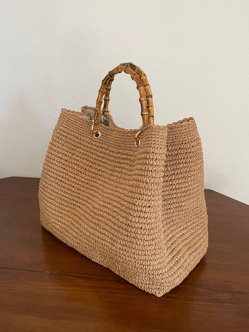 PALMA Handmade Top Handle Handbag - Etsy