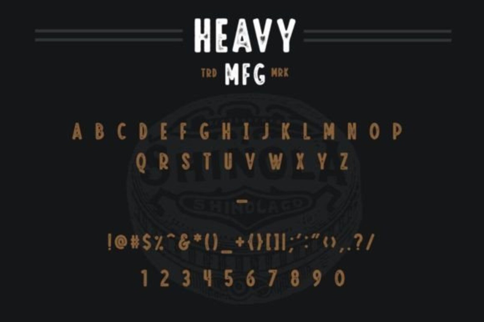 Heavy Mfg Font, Display Font, Script Font, Wedding Font, Modern Font ...