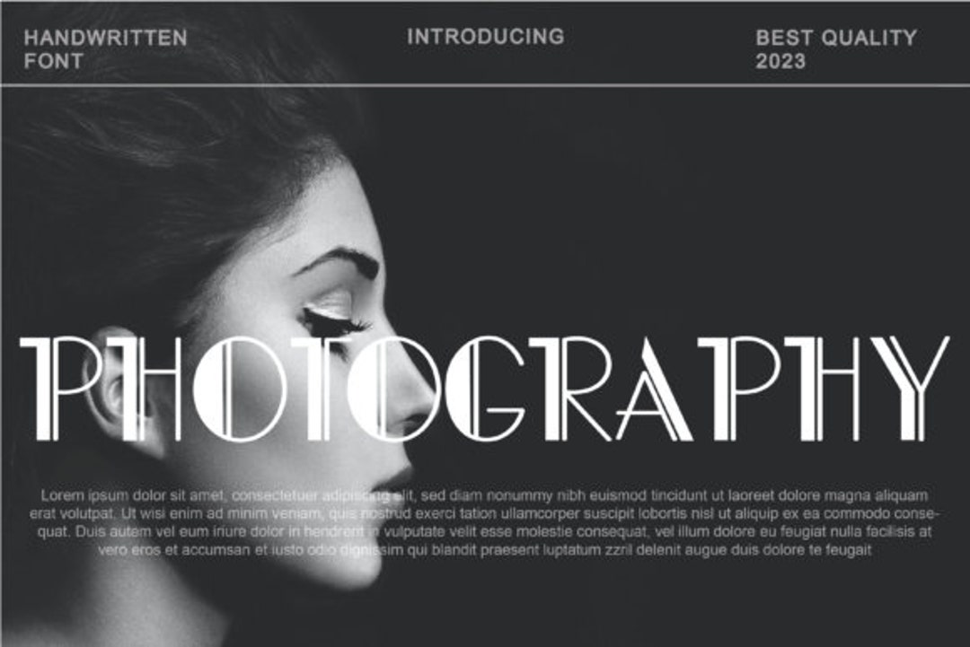Photography Font, Display Font, Script Font, Modern Font, Wedding Font ...
