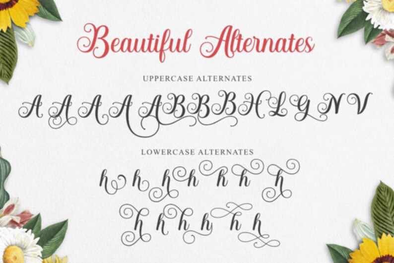 Hesthia Austine Font, Modern Classic Font, Handwritten Font, Personal Display Font, Calligraphy ...