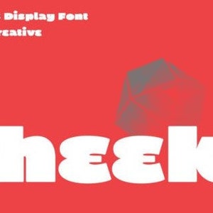 Cheeks Font, Funny Font, Script Font, Handwritten Font, Modern Font ...
