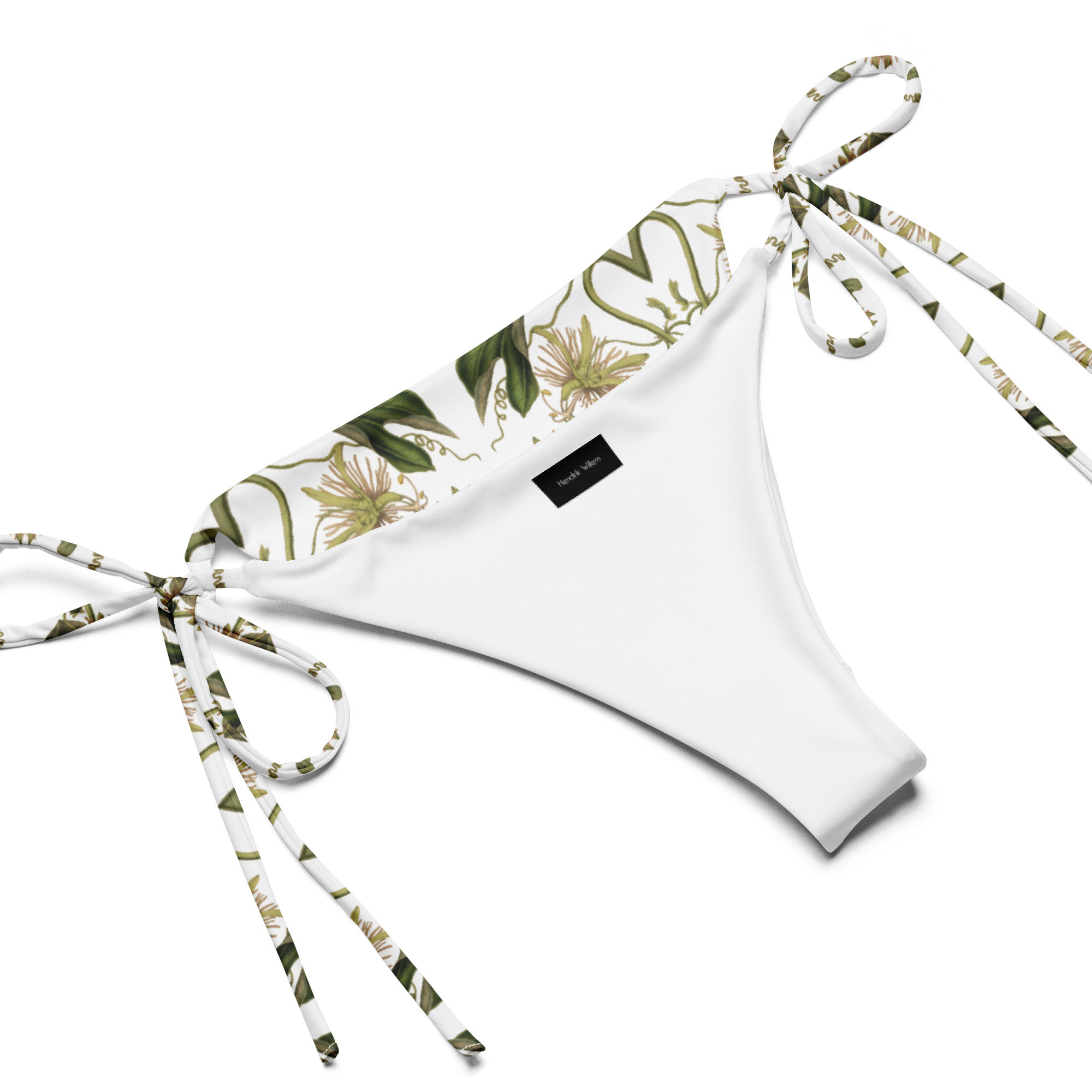 White Miami String Bikini - Etsy