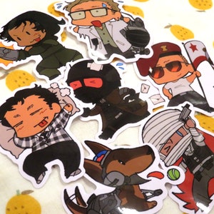 Fallout: New Vegas Character Vinyl Stickers - Etsy