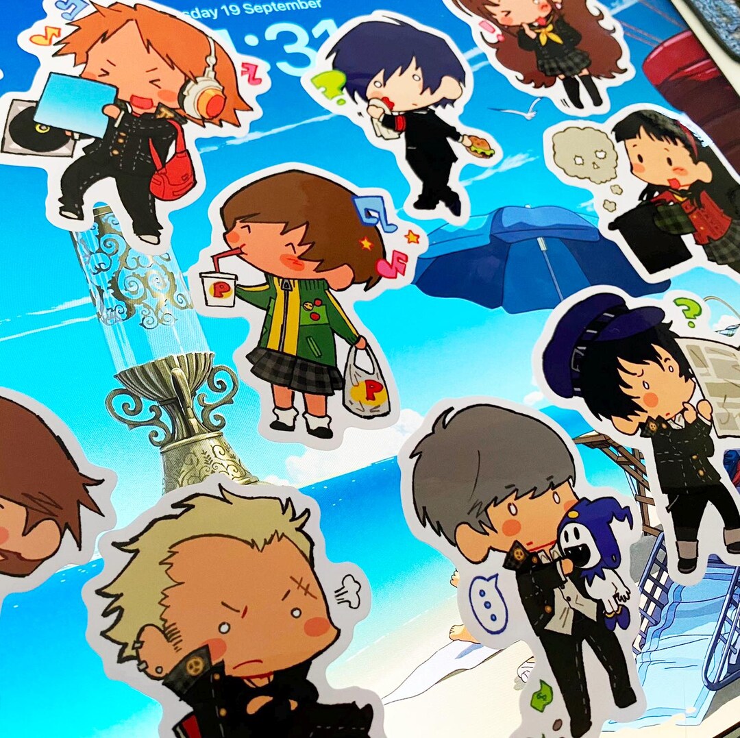 Persona Cast Stickers - Etsy
