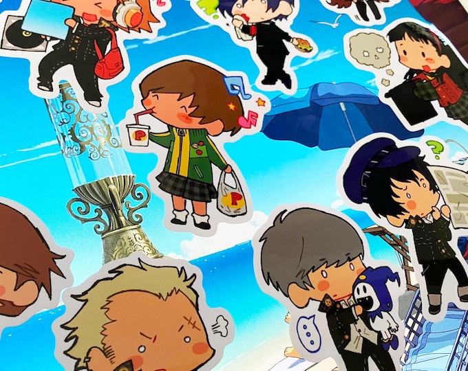 Persona Cast Stickers - Etsy