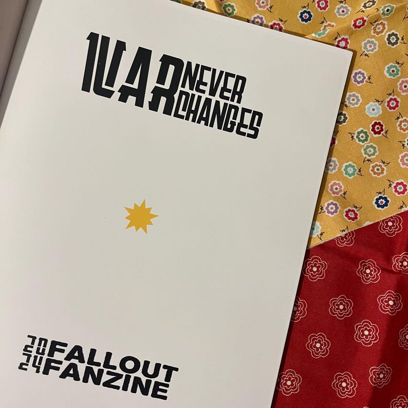 WNC: Fallout Fundraiser Fanzine (DIGITAL COPY) - Etsy