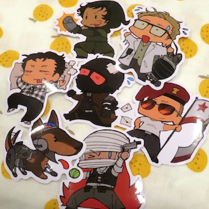 Fallout: New Vegas Character Vinyl Stickers - Etsy
