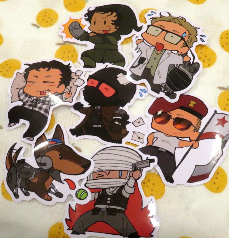 Fallout: New Vegas Character Vinyl Stickers - Etsy