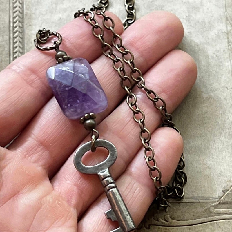 Key Necklace - Etsy