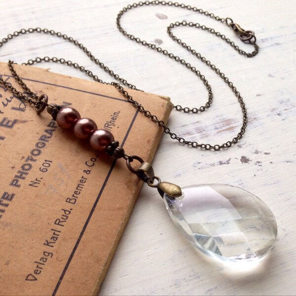 Repurposed Chandelier Crystals - Etsy