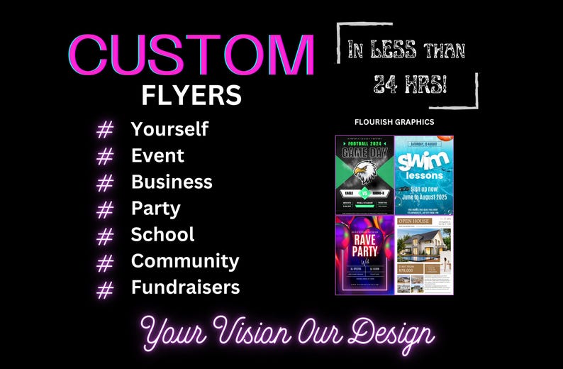 Custom Flyer Design, Customizable Poster Designs for Any Occasion ...