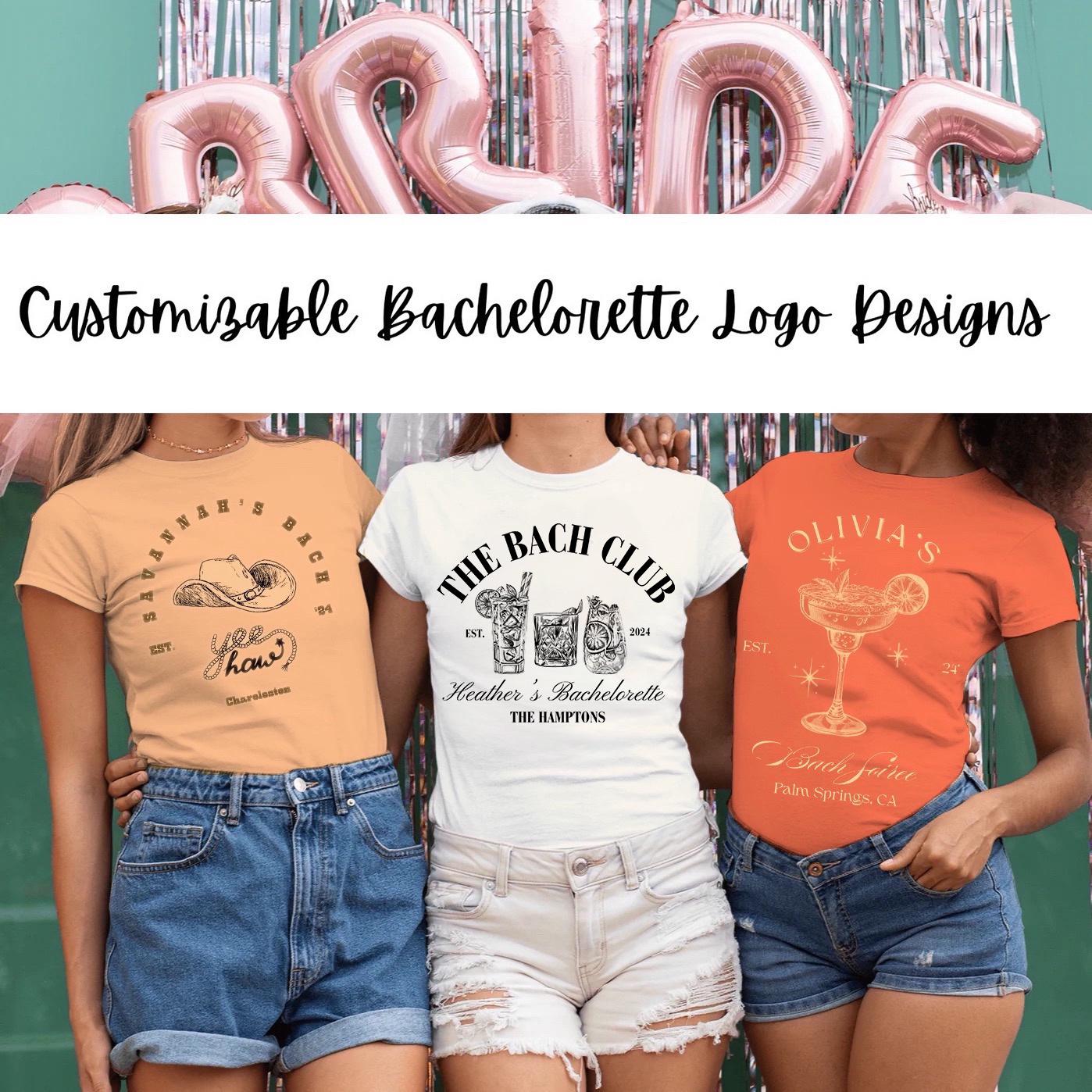 Custom Bachelorette Logo, Bachelorette Merch, Customizable Bachelorette ...