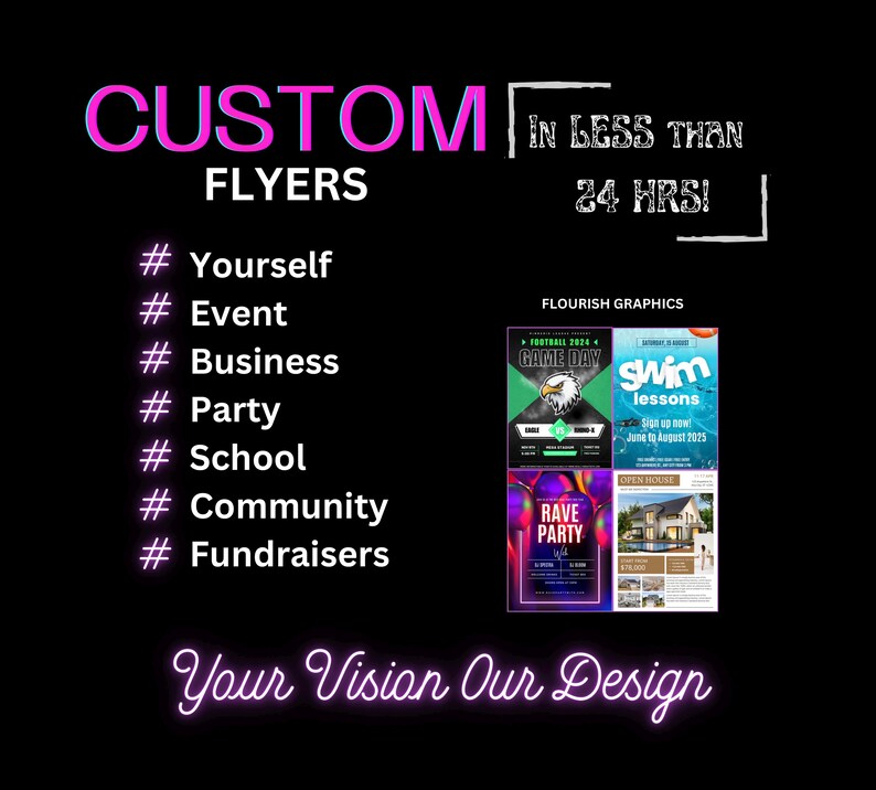 Custom Flyer Design, Customizable Poster Designs for Any Occasion ...