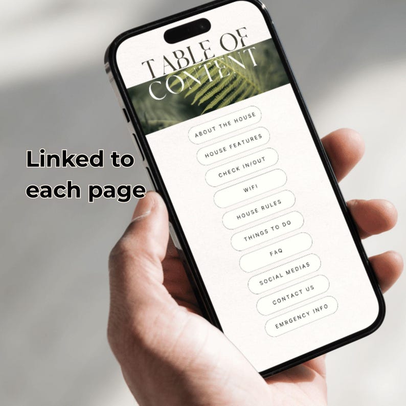 Digital Airbnb Welcome Book Template, Editable in Canva, Guest Guide ...