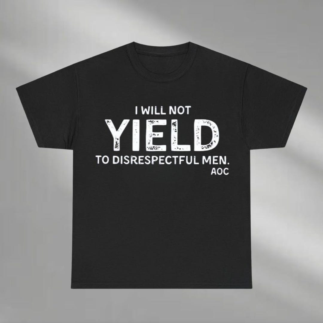 I Will Not Yield to Disrespectful Men Shirt, Feminist Shirt, Anti ...