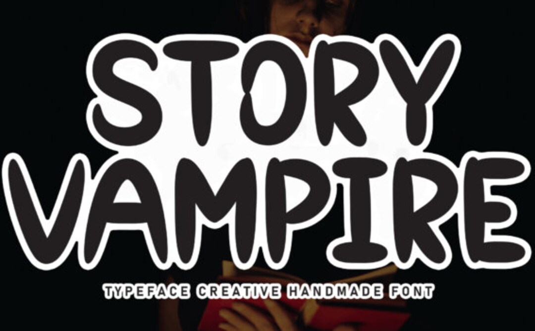 Story Vampire Font, Groovy Font, Branding Font, Wedding Font, Swash ...