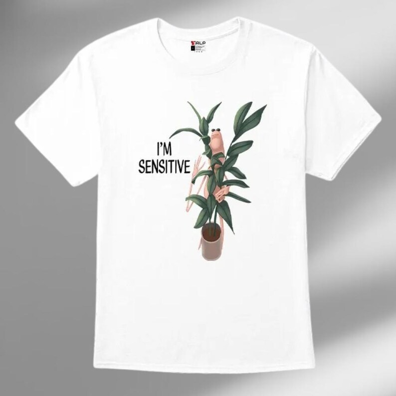 Comfort Colors Marcus the Worm I’m Sensitive Shirt, Marcus the Worm ...