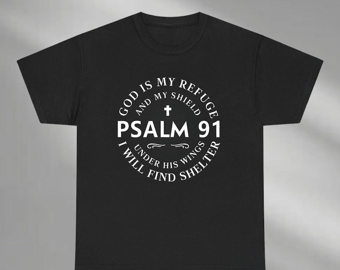 Psalm 91 T-shirt, Bible Verse Sweatshirt, Christian Shirt, Women's ...