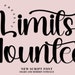 Limits Hounted Font, Handwritten Font, Swash Font, Calligraphy Font ...
