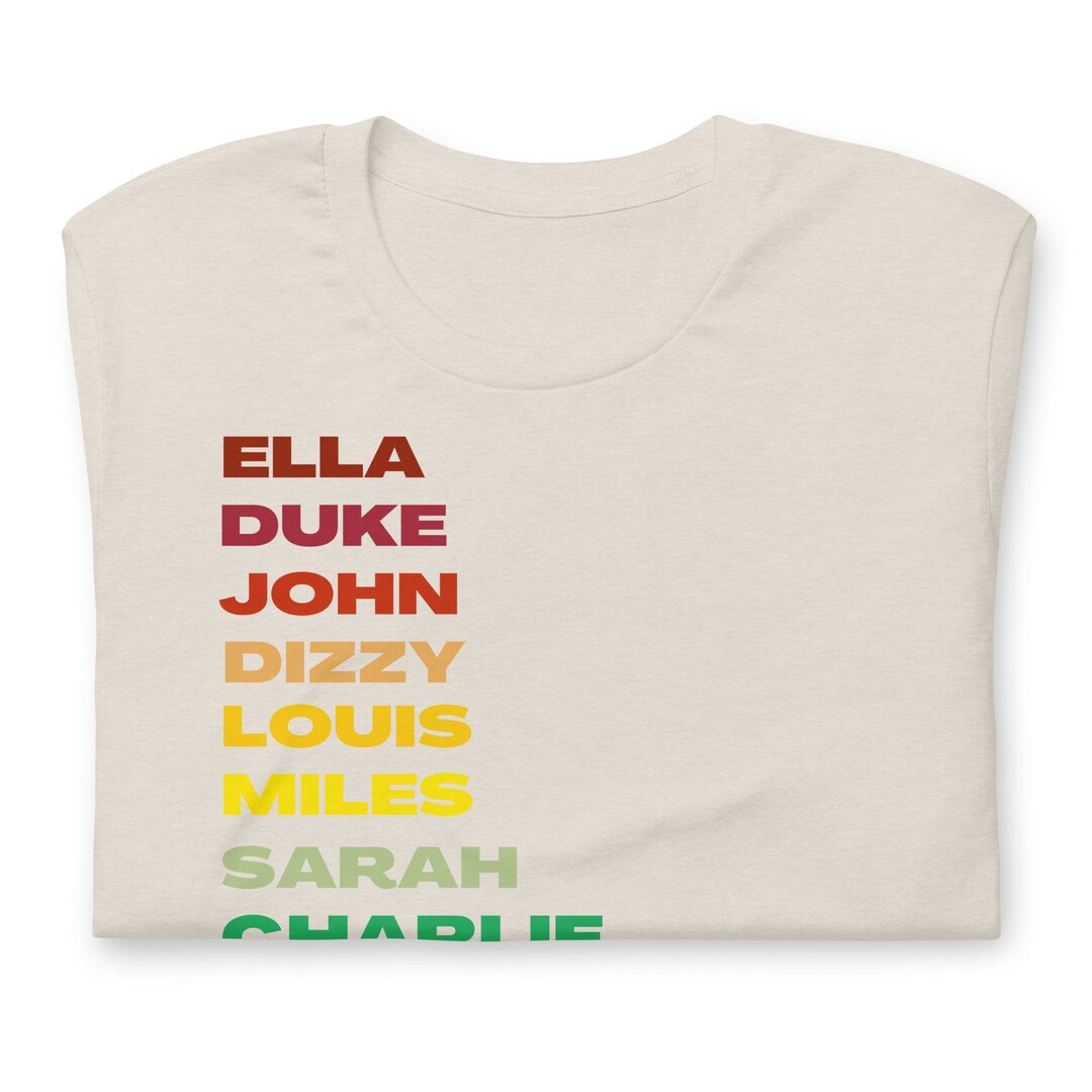 Jazz Shirt for Musician | Jazz Club Attire for Jazz Lover Gift | Cool ...