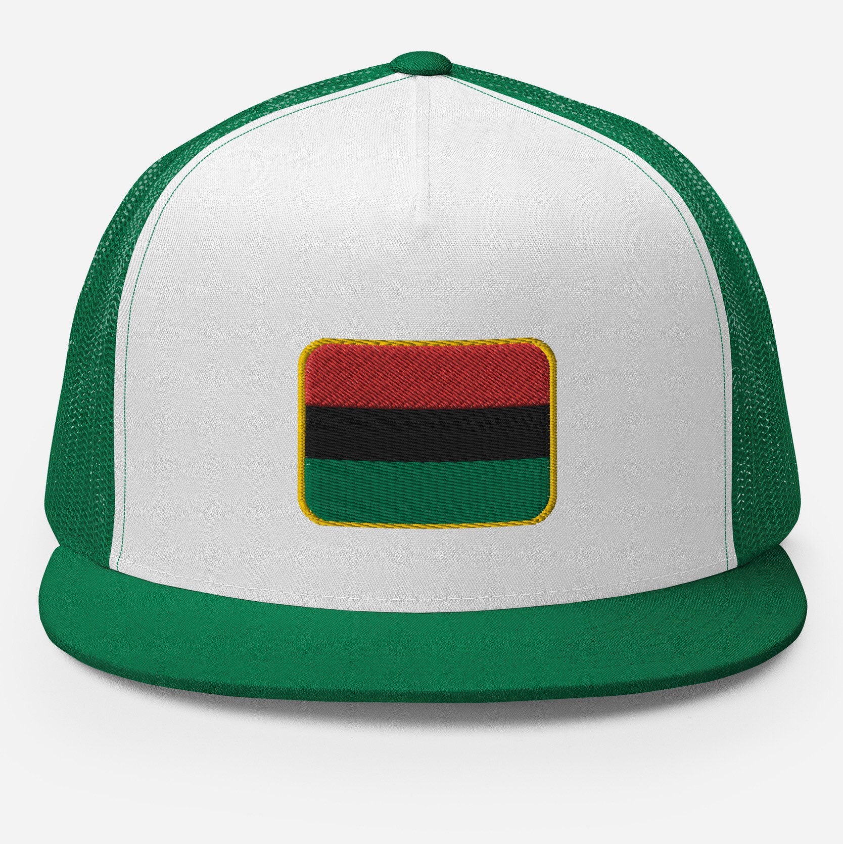 Pan African Hat | Red Black and Green Pan African Flag Baseball Hat ...