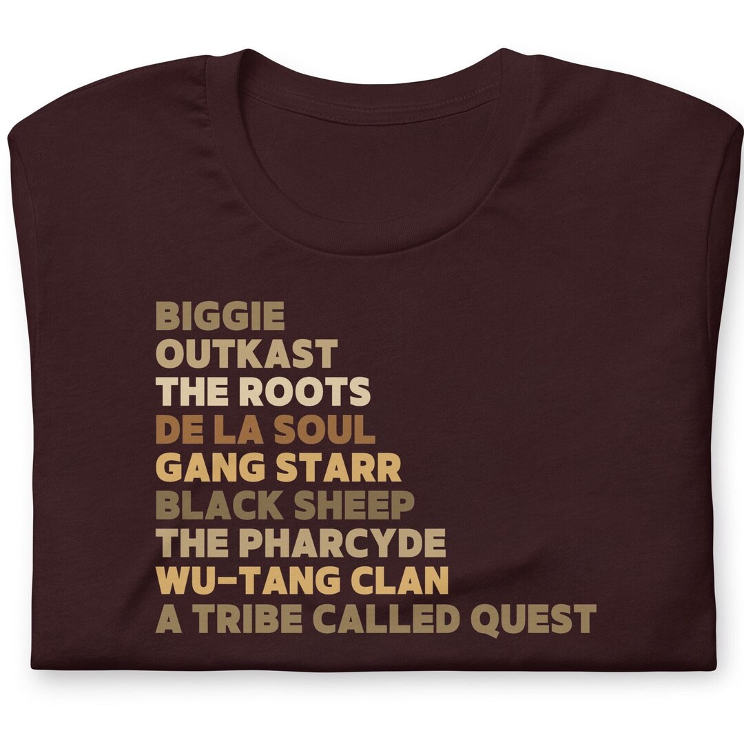 Hip Hop T Shirt 90s Rap Tribute T-shirt Music Lover Gift - Etsy
