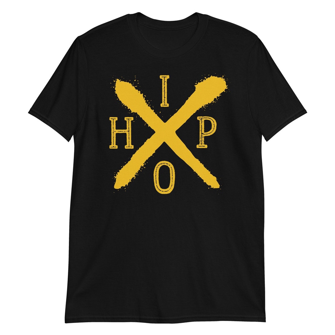 Hip Hop T Shirt | X Logo Hip Hop Shirt Hip Hop Gift Rapper Gift DJ Gift ...