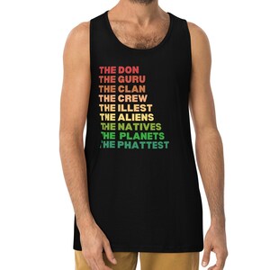 Hip Hop Tank Top | 90s Rap Tribute Tank Top Music Lover Gift | 90s Hip ...