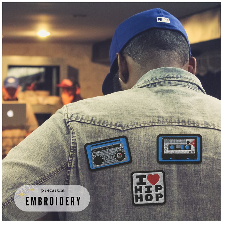 Hip Hop Hat Patch Afrocentric Patch Iron on Patch Rap Hip - Etsy