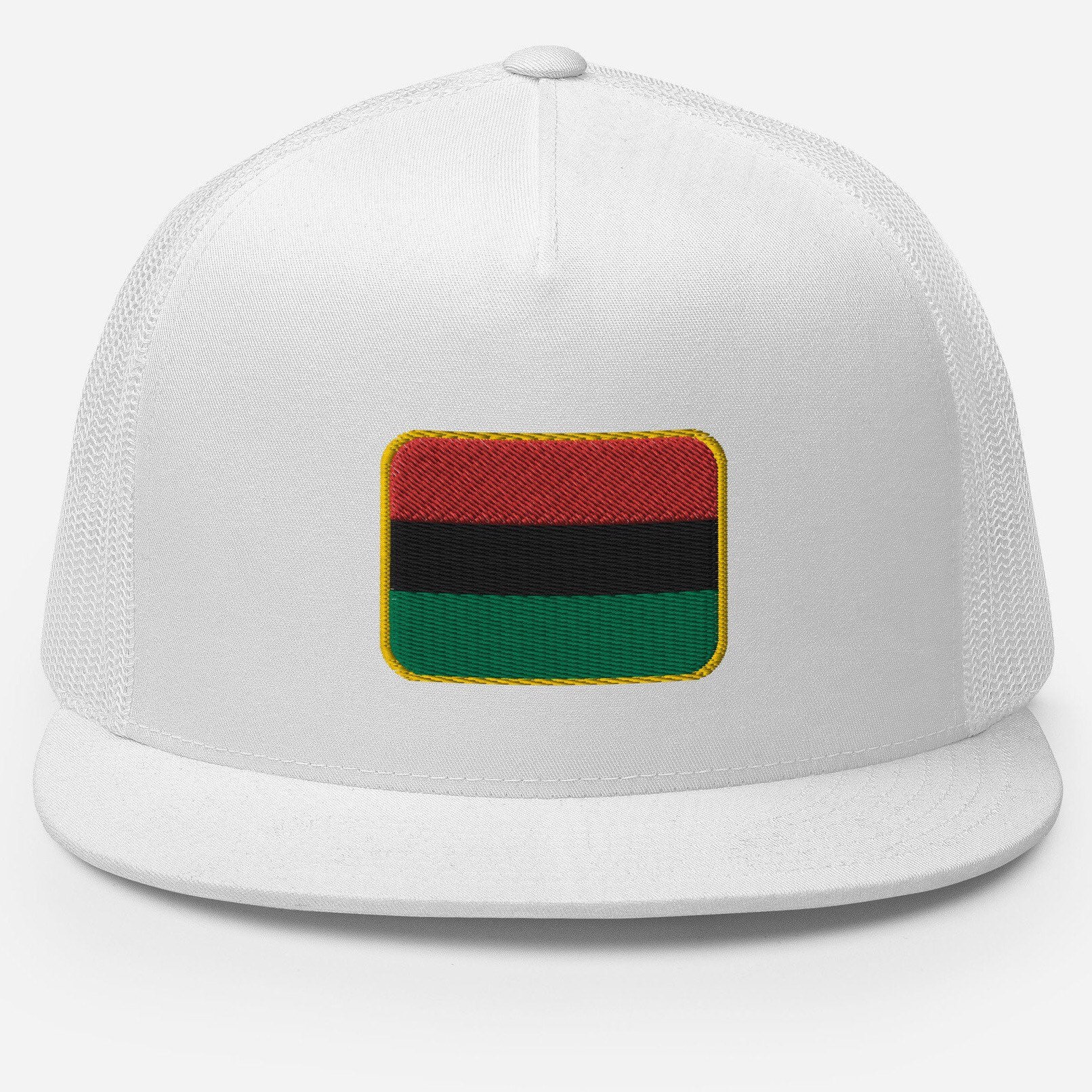 Pan African Hat | Red Black and Green Pan African Flag Baseball Hat ...