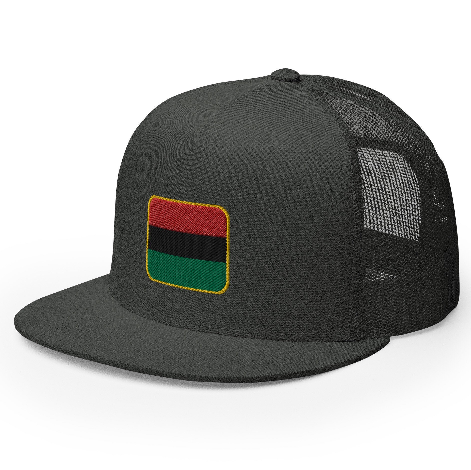 Pan African Hat | Red Black and Green Pan African Flag Baseball Hat ...