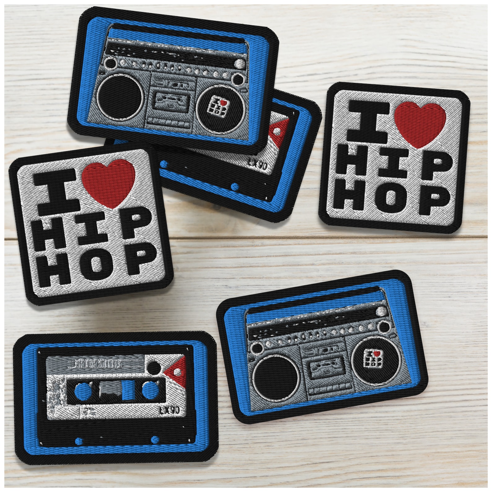 Hip Hop Party Favor Patch Party 90s Hip Hop 80s Old School - Etsy