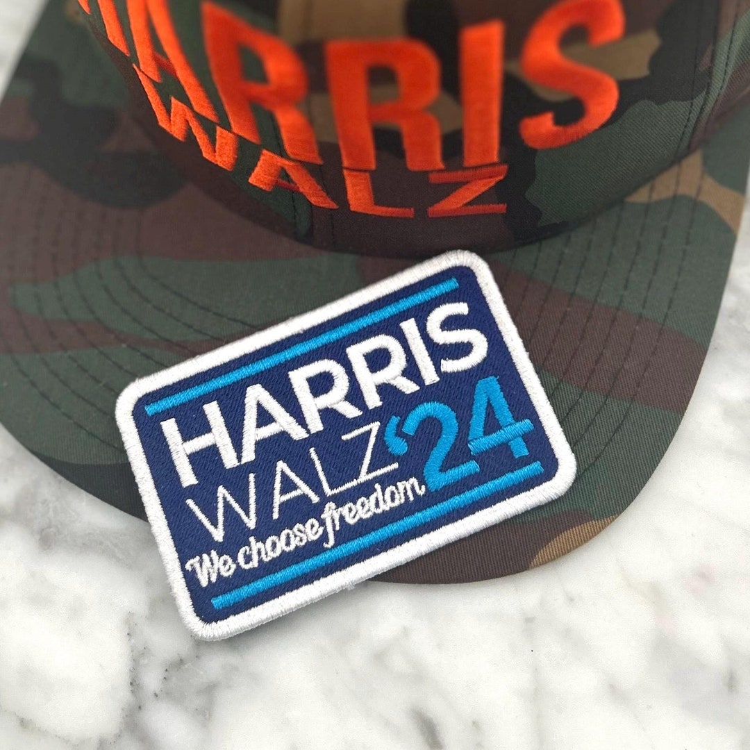 Harris Walz 2024 Patch Kamala Harris Patch Hello Madam President Patch ...