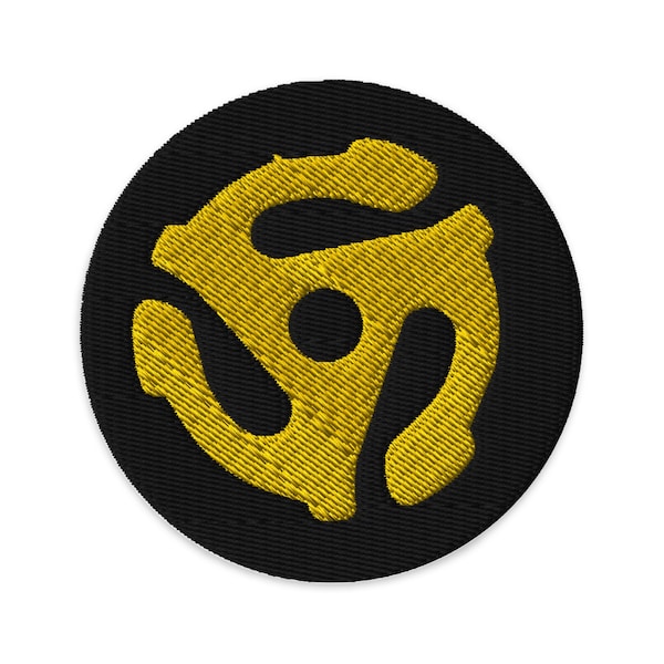 Record Iron on Patch - Etsy