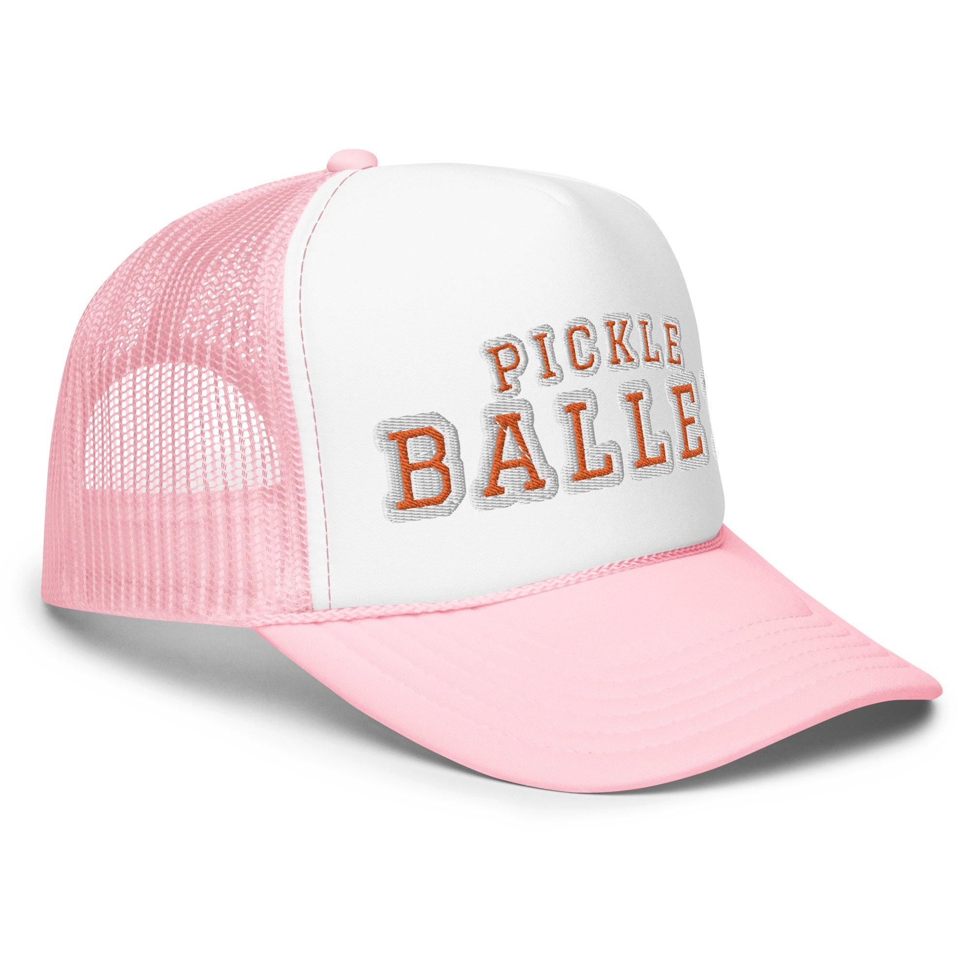 Embroidered "pickle Baller" Trucker Hat - Funny Pickleball Gift - Etsy